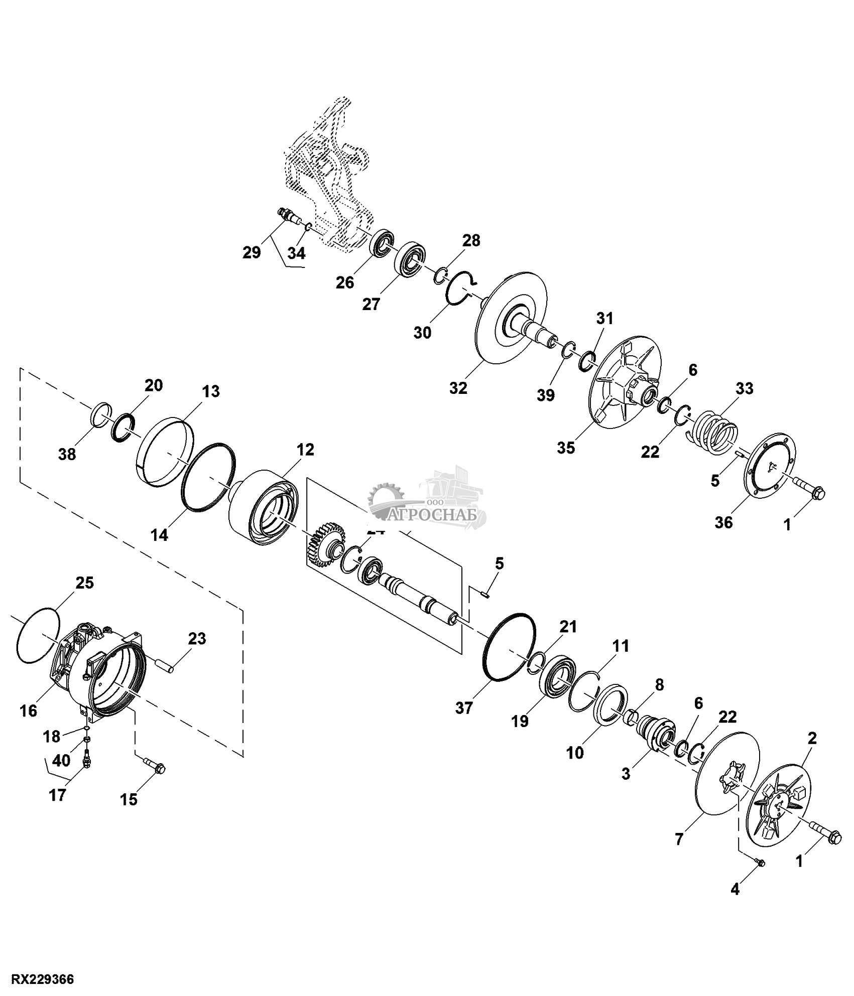 Alphabetical Index: 25 - Fan and Radiator
